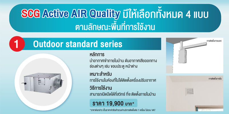 ระบบปรับคุณภาพอากาศภายในบ้าน SCG Active AIR Quality | SCG HOME | ปรึกษาเรื่องบ้านและให้บริการ ...