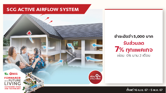 ระบบระบายอากาศ Active Airflow System | SCG HOME | ปรึกษาเรื่องบ้านและให้บริการสินค้า SCG พร้อม ...